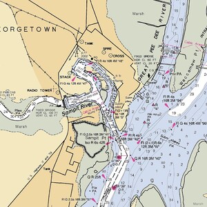2006 Nautical Chart of Winyah Bay South Carolina Georgetown - Etsy