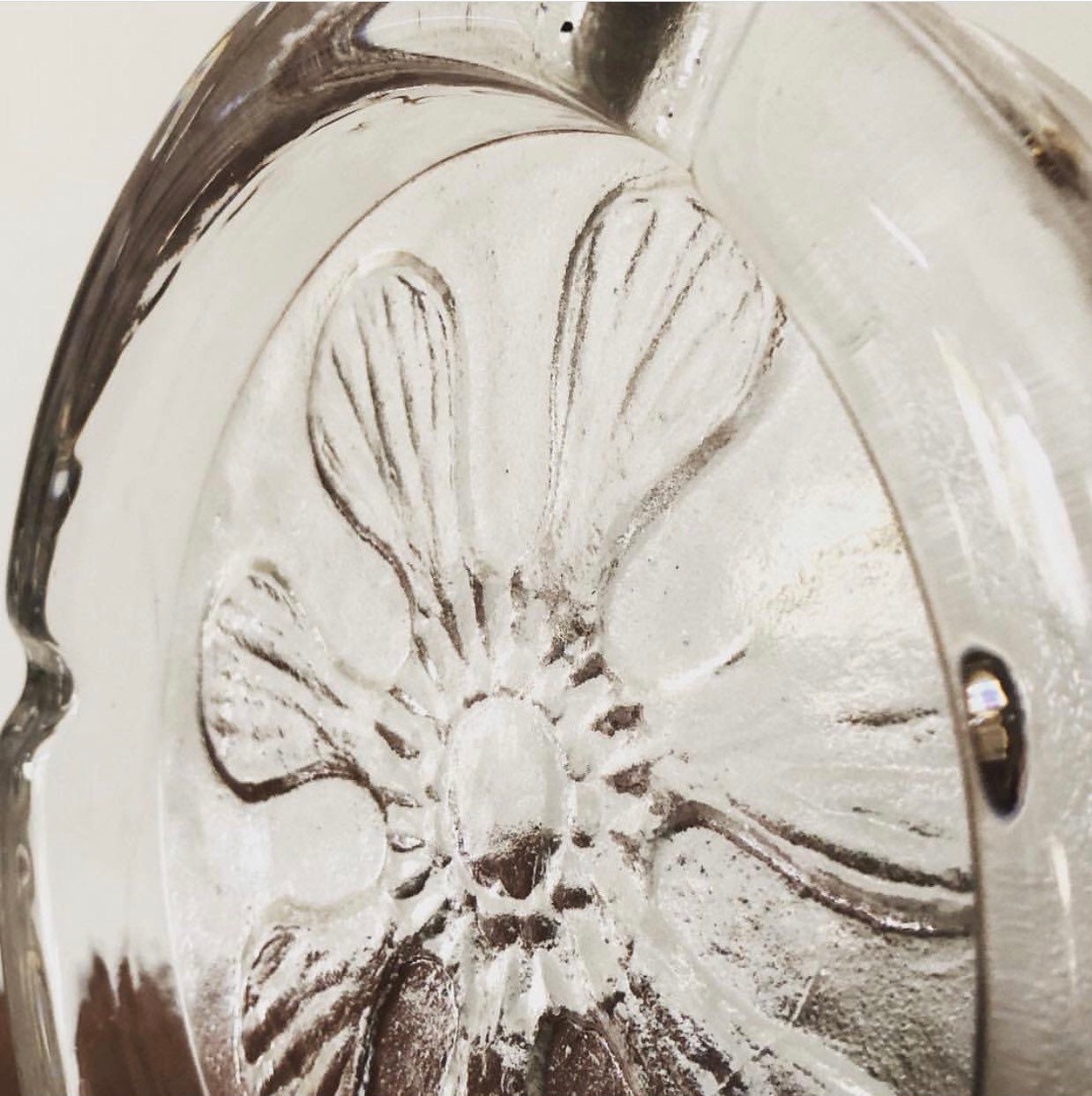 Mid Century Dartington Glass Frank Thrower Daisy Flower - Etsy Ireland