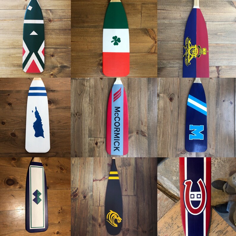 Custom Oars // Hand Painted Canoe Paddle // Canoe Oar // Home | Etsy