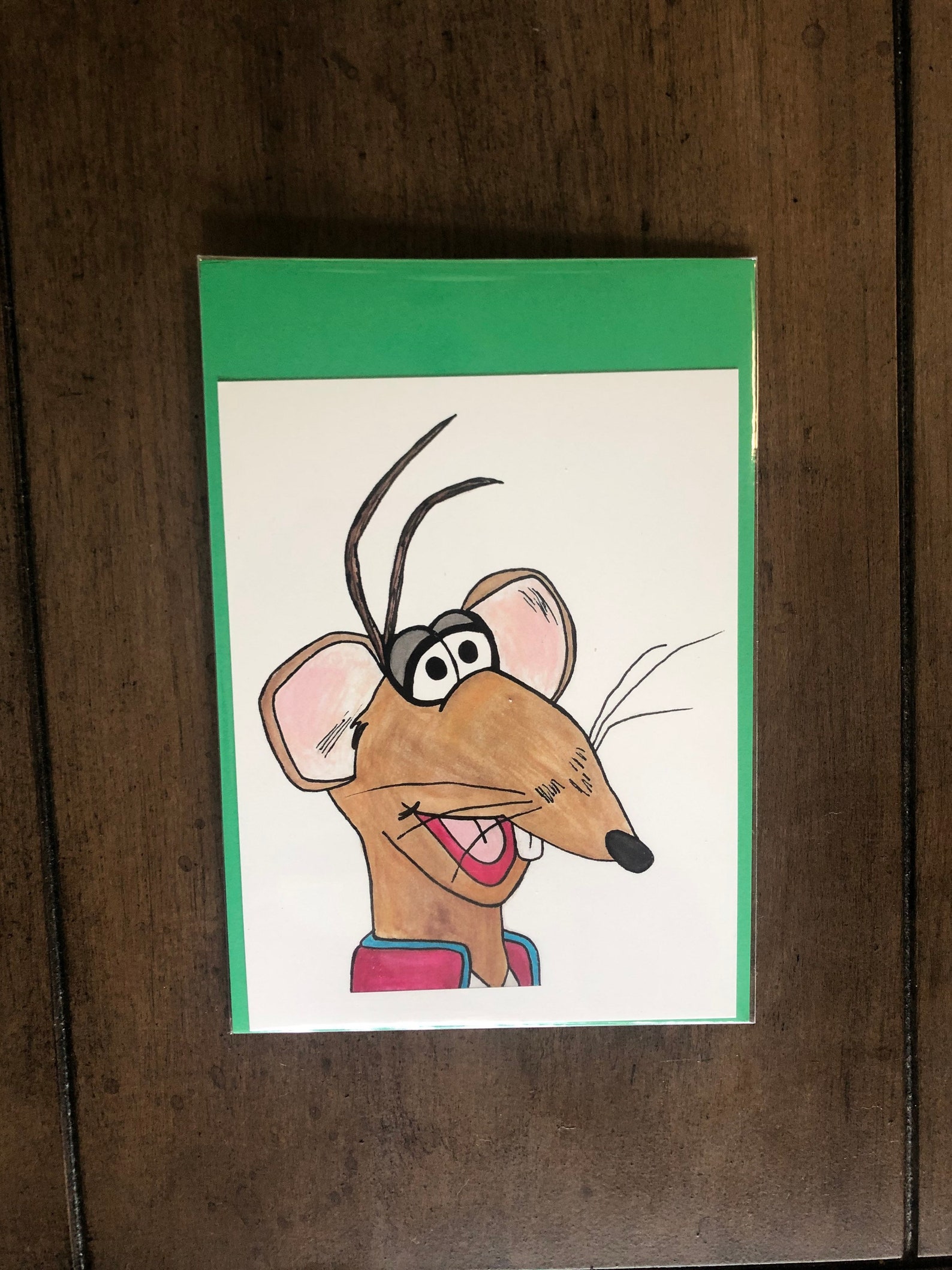 Rizzo the Rat Glossy Art Print | Etsy