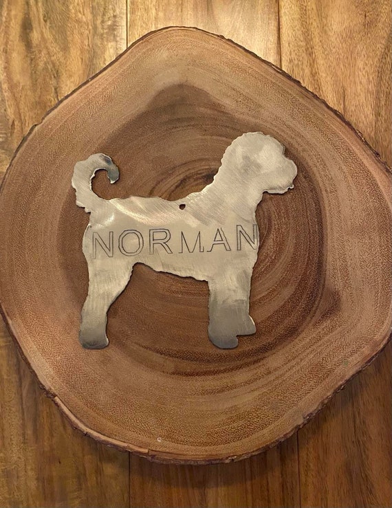 Steel Metal Labradoodle Ornament | Etsy