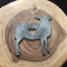 Rustic Recycled Steel Metal Sheep Lamb Goat Christmas Ornament - Etsy