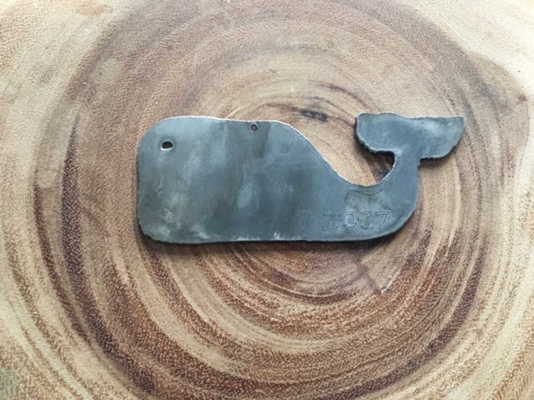 Rustic Recycled Steel Metal Whale Ocean Sea Christmas Ornament - Etsy