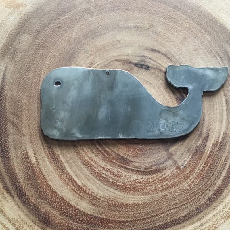 Metal Whale - Etsy