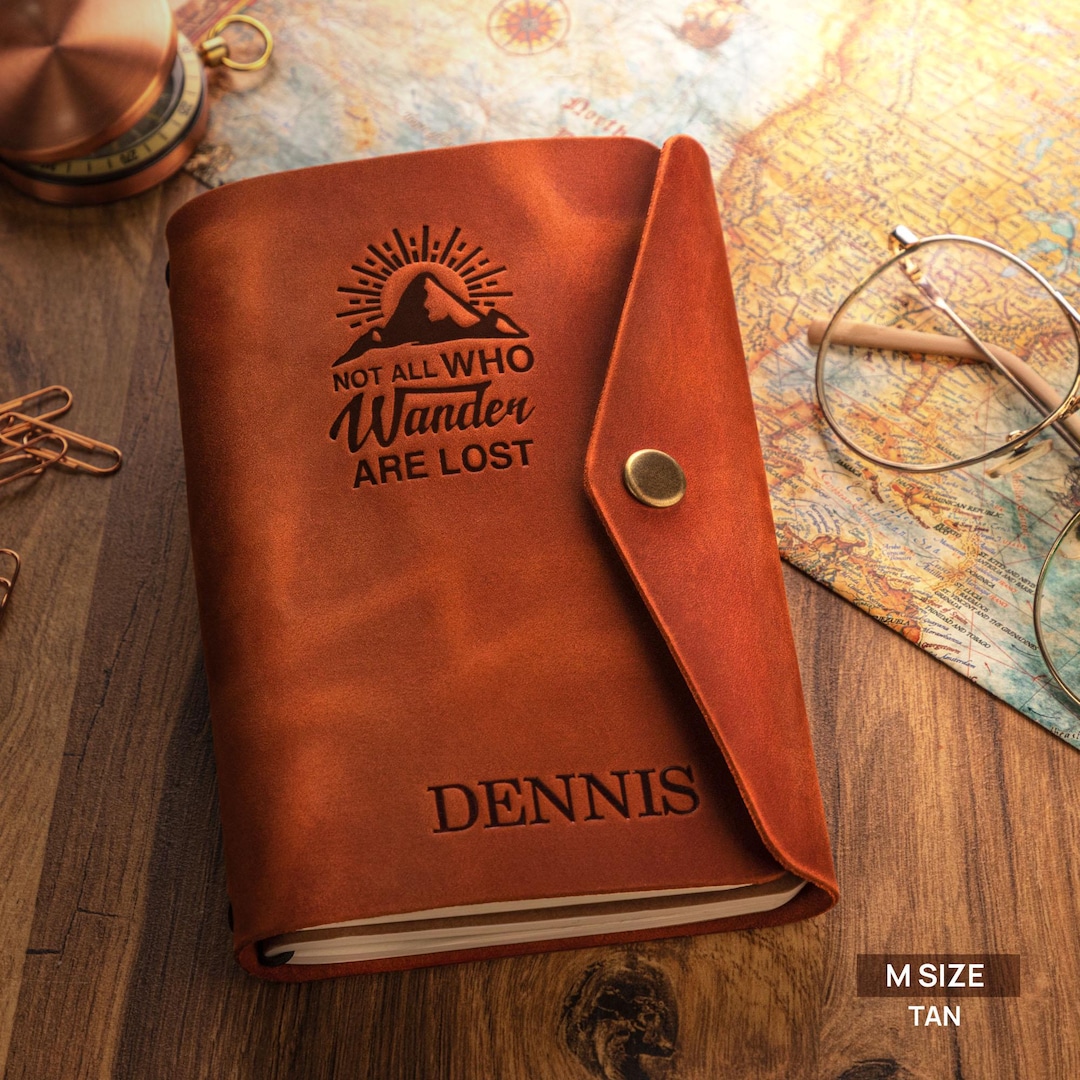 Personalized Retirement Gift for Men, Retirement Leather Journal ...