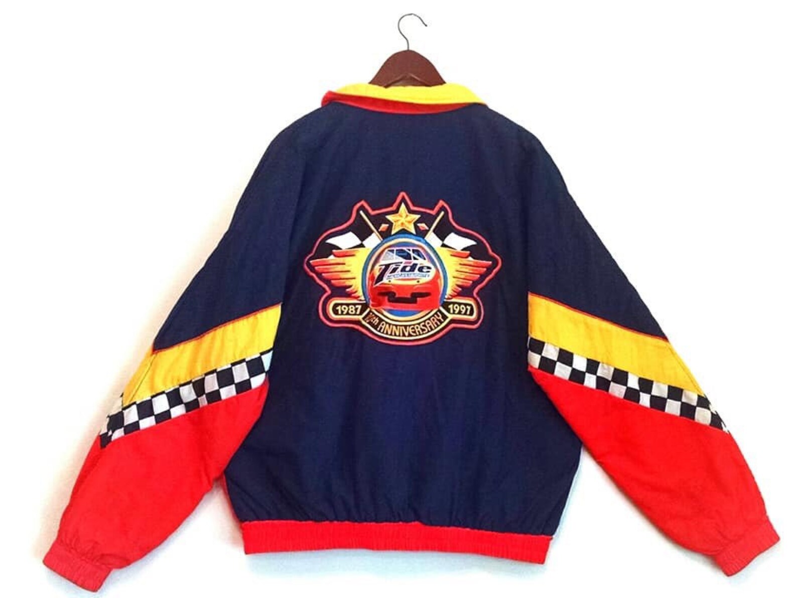 Vintage 1997 Tide Nascar Racing Automotive Jacket | Etsy