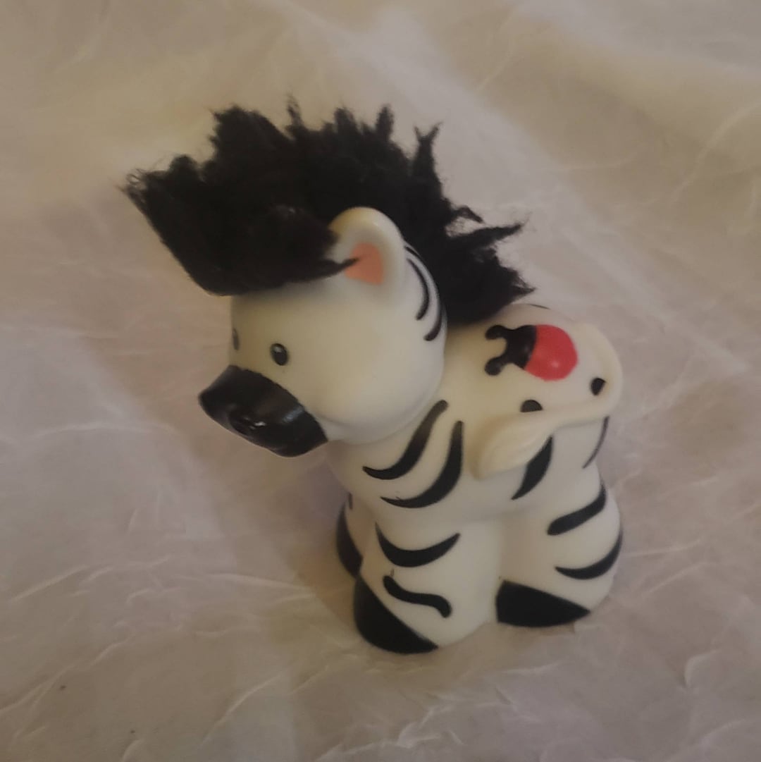 Fisher Price Little People Zebra With Ladybug on Back Touch and Feel - Etsy