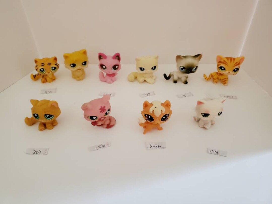 Hasbro Littlest Pet Shop LPS G2 G3 Your Choice of Cats Many - Etsy