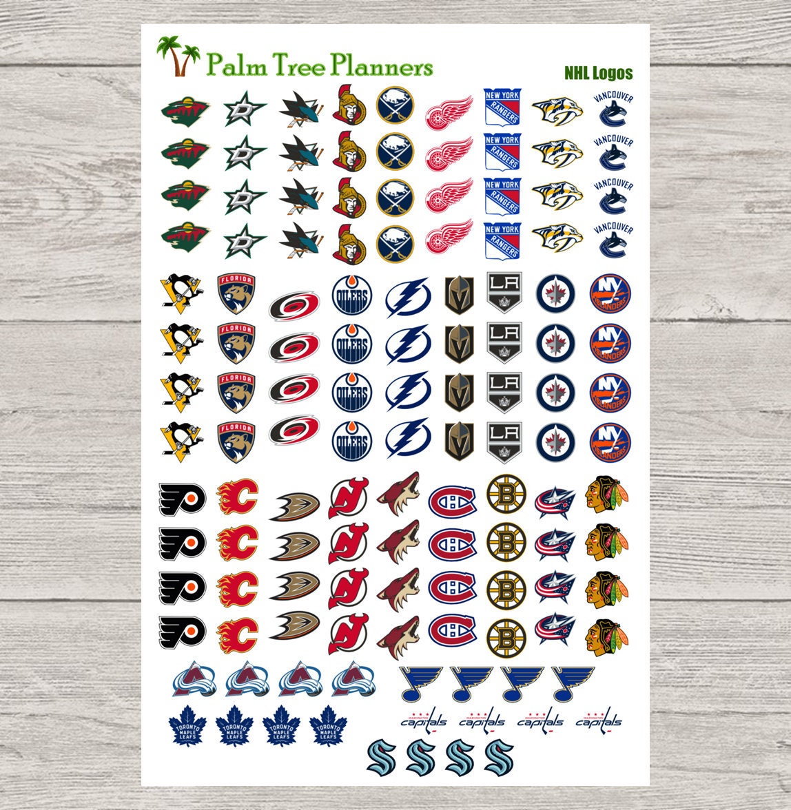 NHL Hockey Logos For All 32 Teams In Regular Season Planner Etsy nhl-hockey-logos-for-all-32-teams-in-regular-season-planner-etsy