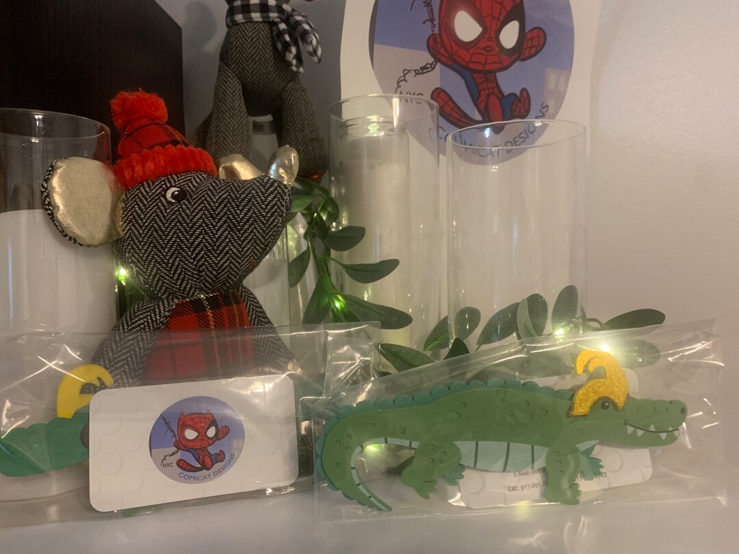 Crocodile Magnet Inspired by Loki - Etsy