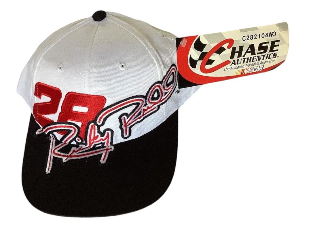 Vintage Nascar Ricky Rudd #28 RYR Racing Snapback Hat Cap New With Tags ...