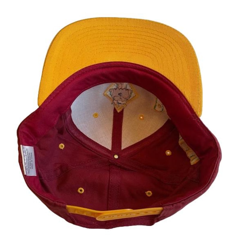 Vintage Flintstones Barney Embroidered Spell Out Snapback Hat Cap New ...