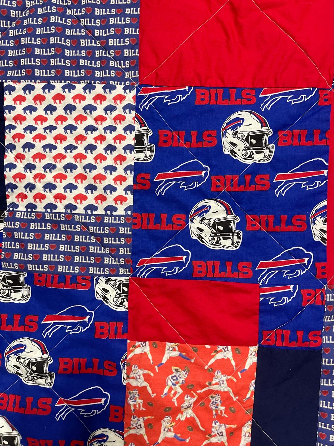 Buffalo Bills Quilt - Etsy