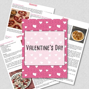 February 2020 Monthly Meal Planner With Grocery List and Cookbook ...