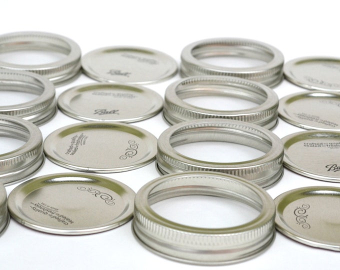 50 Mason Jar Canning Lids, Jar Lids, Mason Jar Lids, Craft Lids, Lids ...