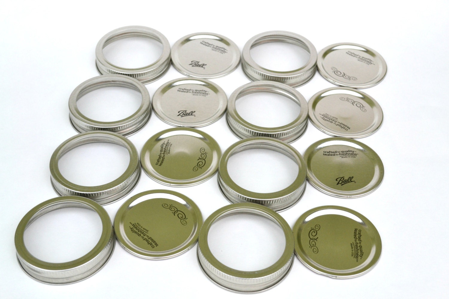 50 Mason Jar Canning Lids Jar Lids Mason Jar Lids Craft - Etsy