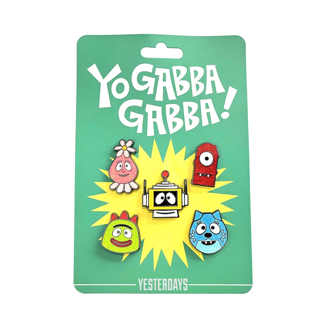 Yo Gabba Gabba (5-pin Set) - Etsy