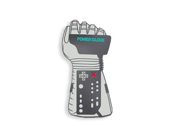 Power Glove 1.5 Hard Enamel Lapel Pin - Etsy