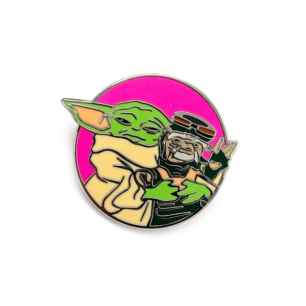 Grogu Enamel Pin - Etsy
