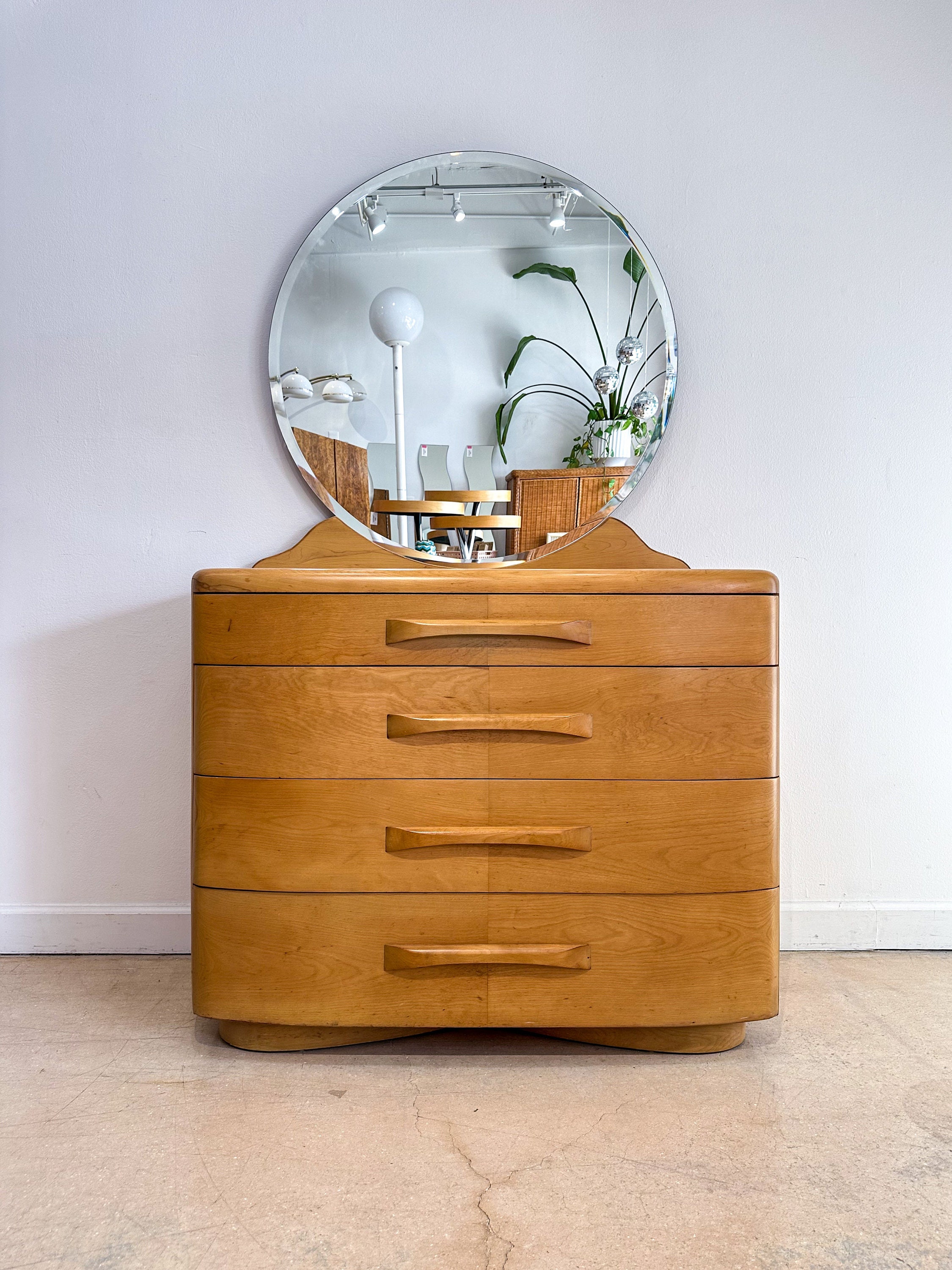 Heywood Wakefield MCM Niagara Dresser Mirror MESSAGE US for shipping quote