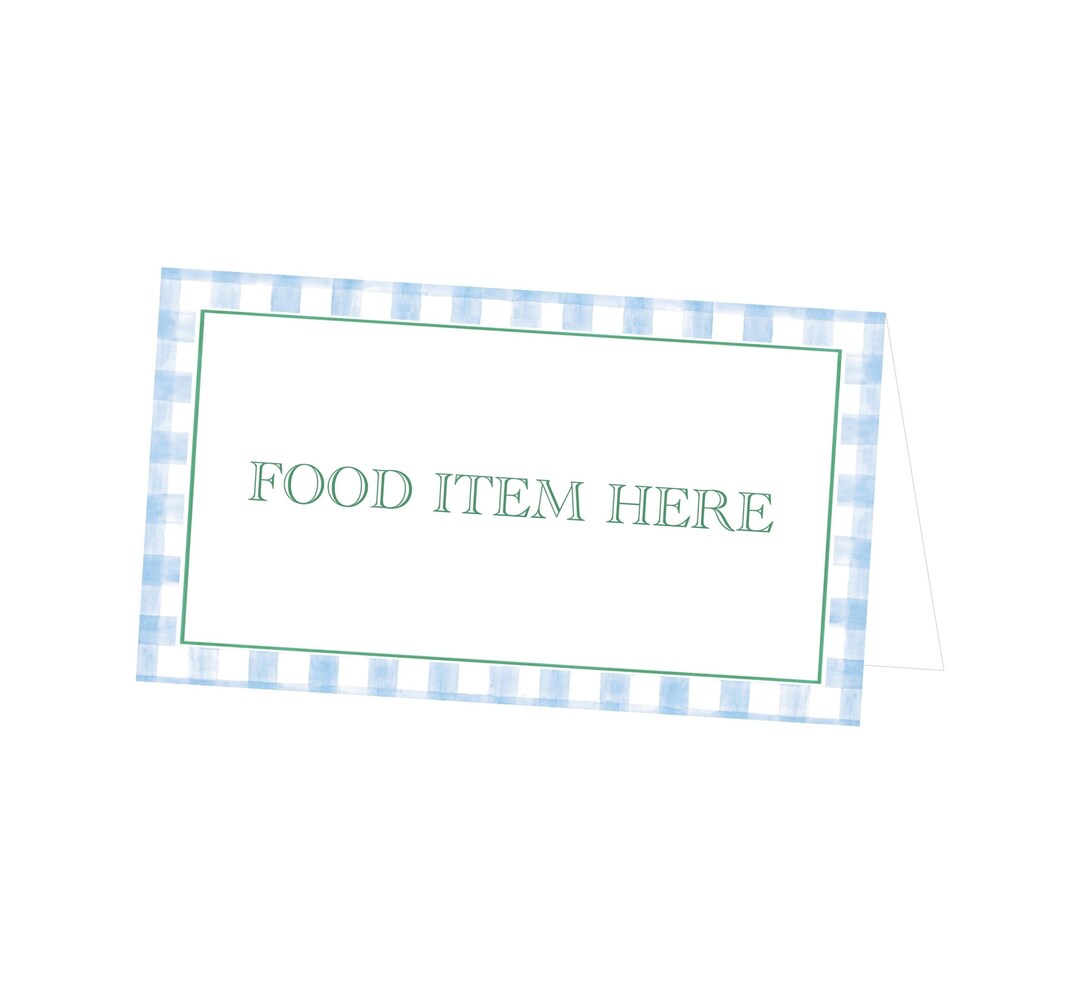 Golf First Birthday Party Food Tent Signs | Golf 1st Birthday Party ...