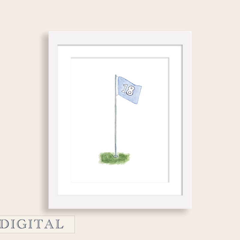 Printable Golf Flags - Etsy