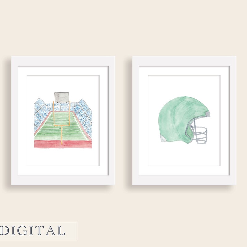 Football Nursery - Etsy