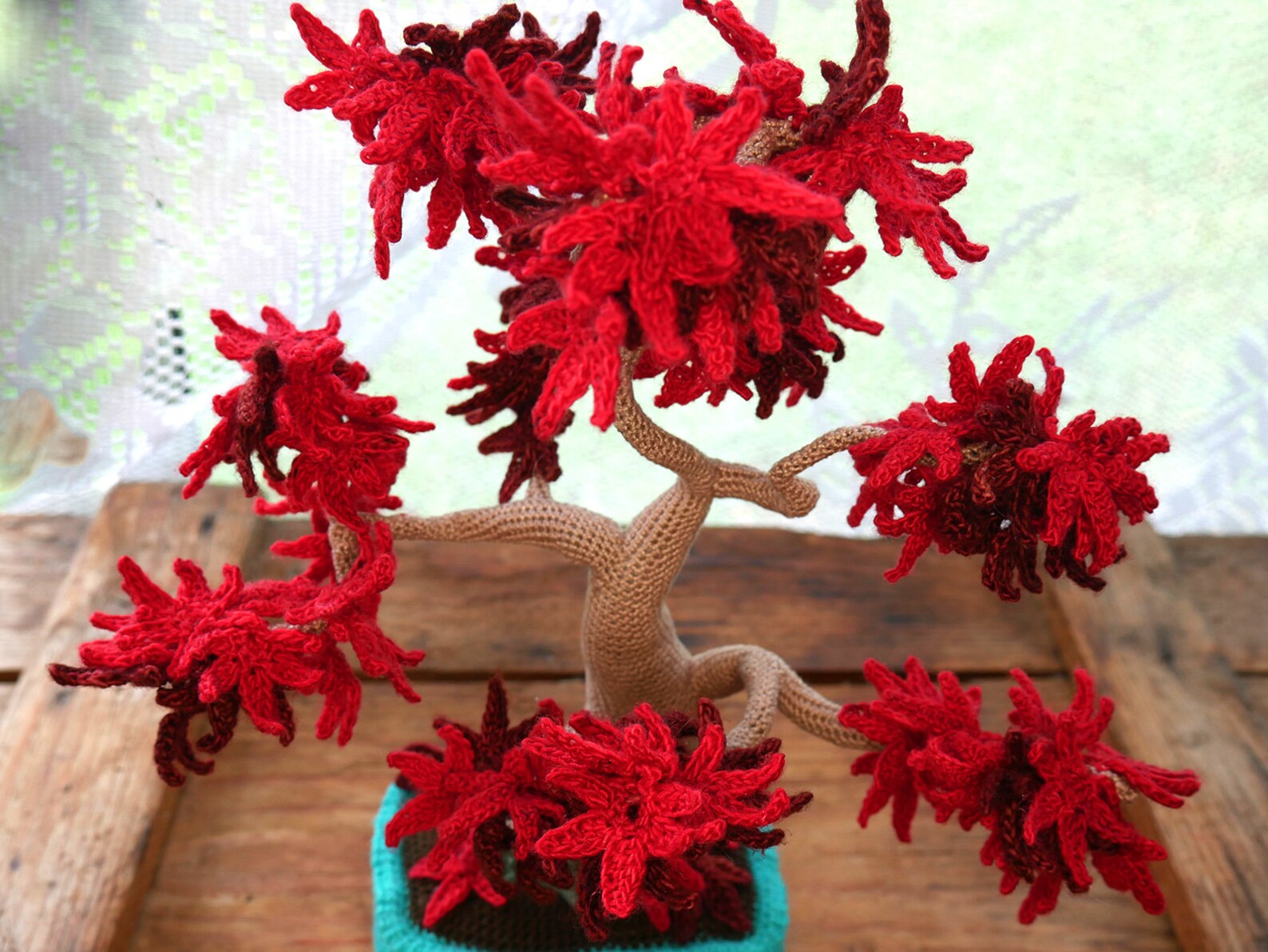 Japanese Red Maple Bonsai in Crochet - Pattern Only - Etsy