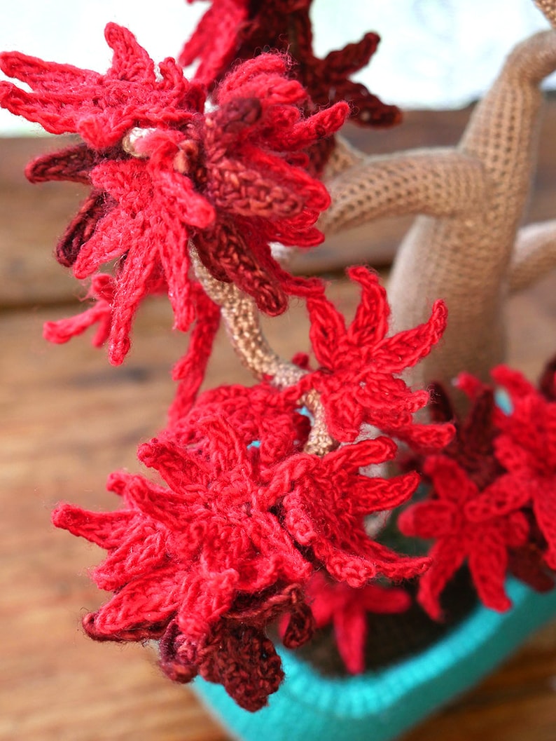 Japanese Red Maple Bonsai in Crochet - Pattern Only - Etsy