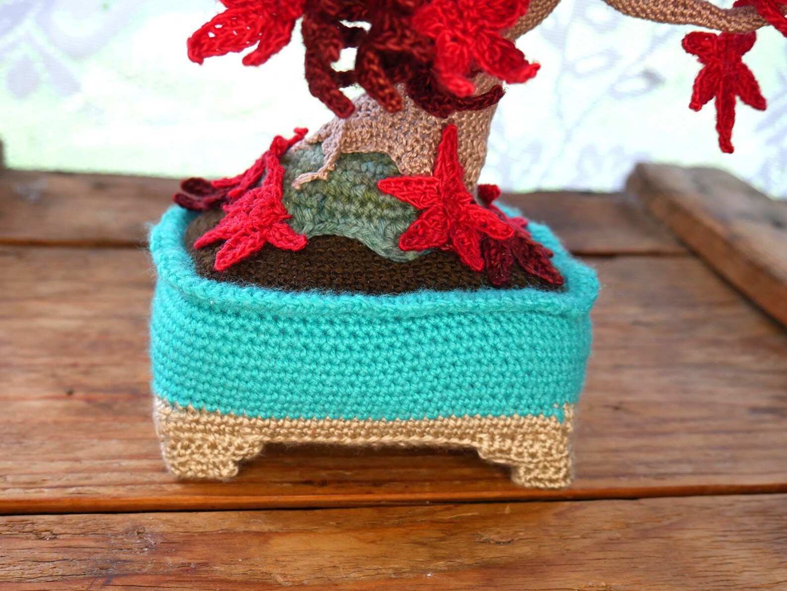 Japanese Red Maple Bonsai in Crochet - Pattern Only - Etsy