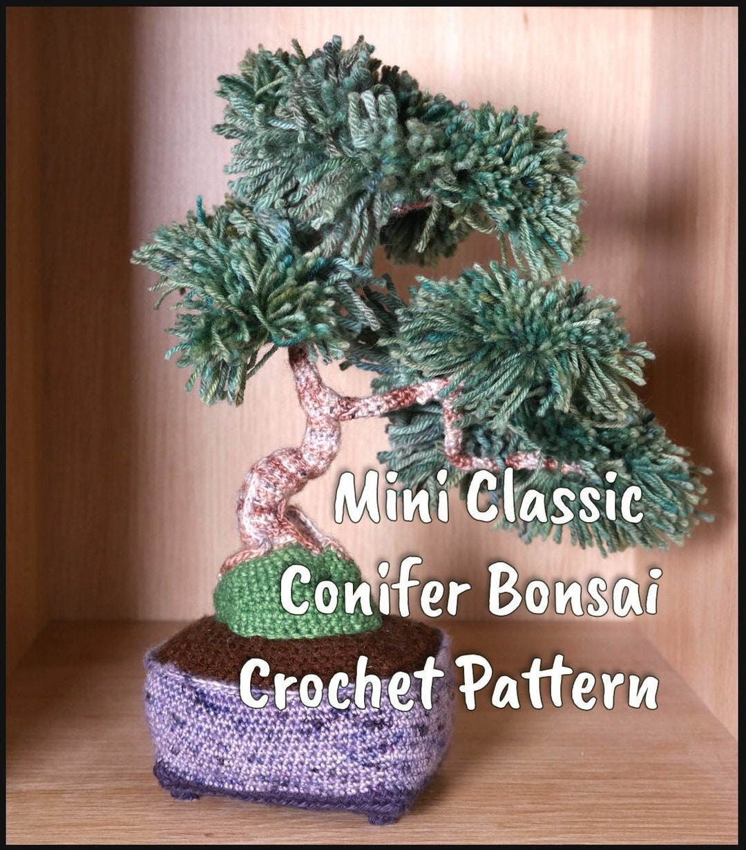 Classic Conifer Bonsai in Crochet - Pattern Only - Etsy