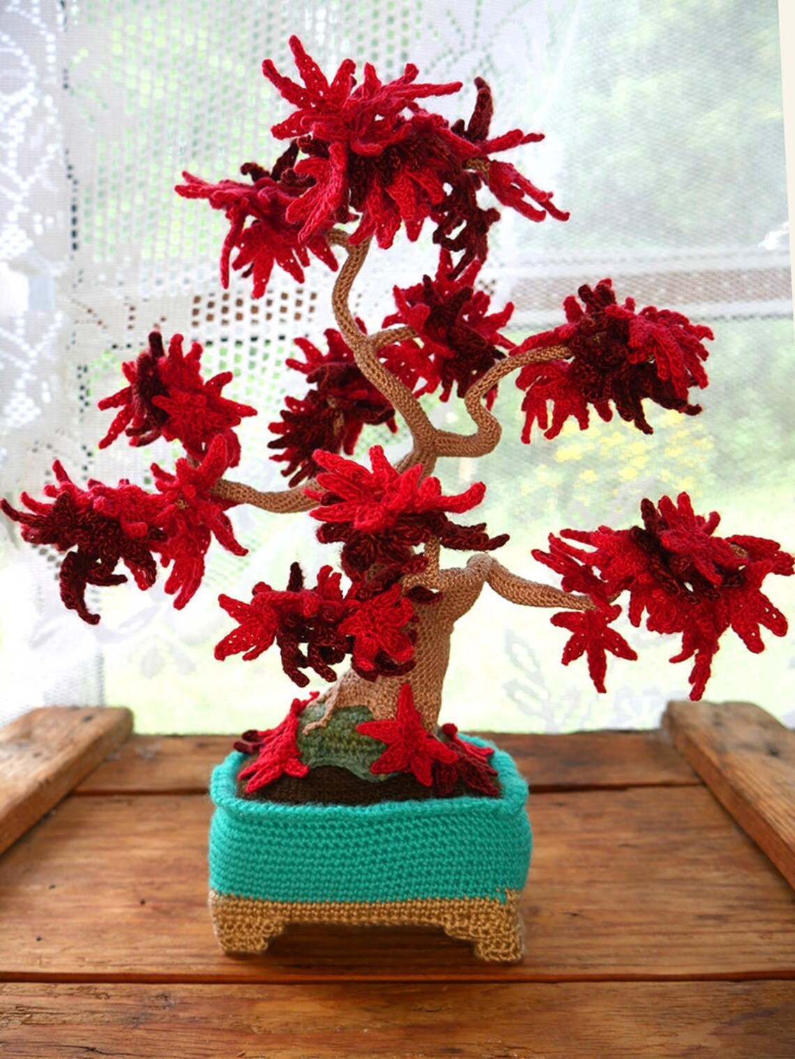 Japanese Red Maple Bonsai in Crochet - Pattern Only - Etsy