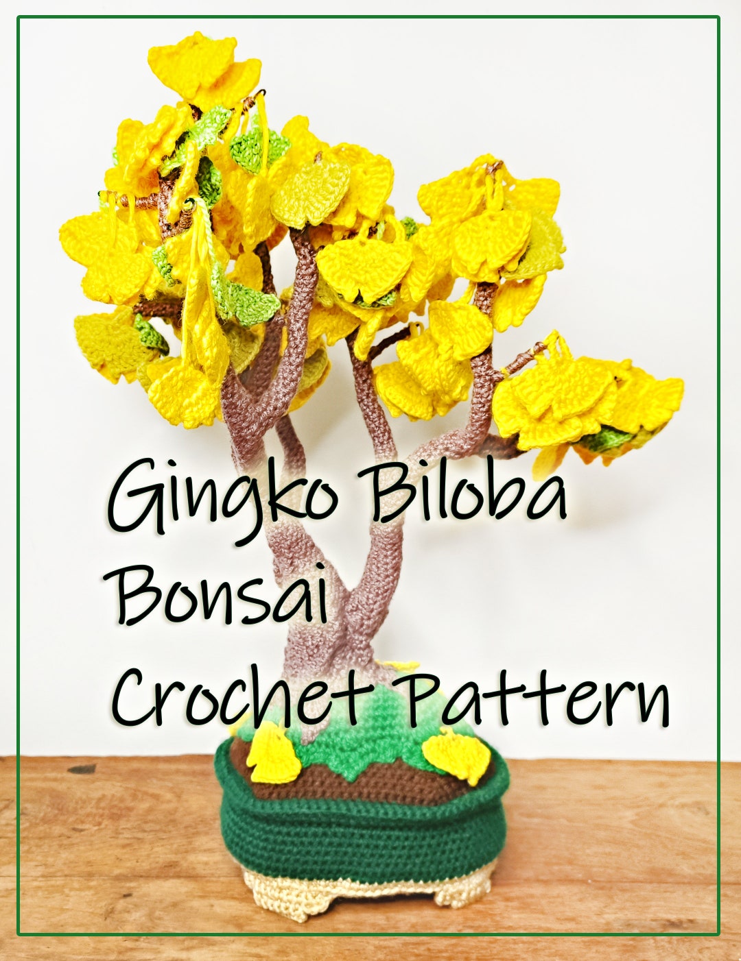 Large Autumnal Ginkgo Biloba Bonsai Crochet Pattern - Etsy