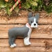 Boston Terrier Ornament-dog Christmas Ornament-boston Terrier - Etsy