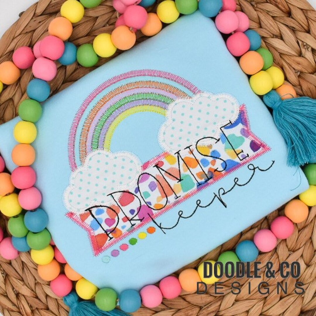 Promise Keeper Rainbow Toddler Girl Shirt, Religious Tee - Etsy