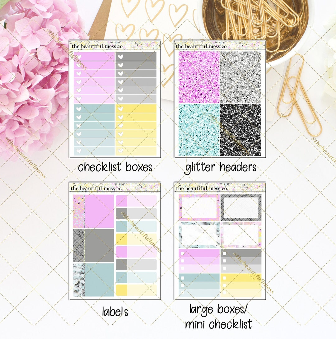 I'm a Fake Add on Sheets Stickers / Planner Sticker / Vertical Planner ...