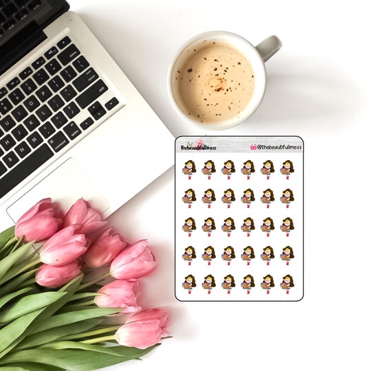 Wonder Mom Laundry Stickers / Planner Stickers | Etsy