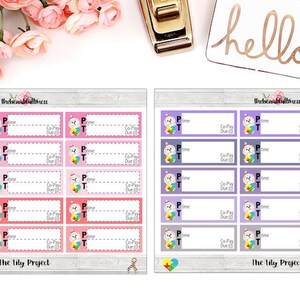 PT (physical Therapy) Appointment Therapy Stickers / Lily Stickers - Etsy