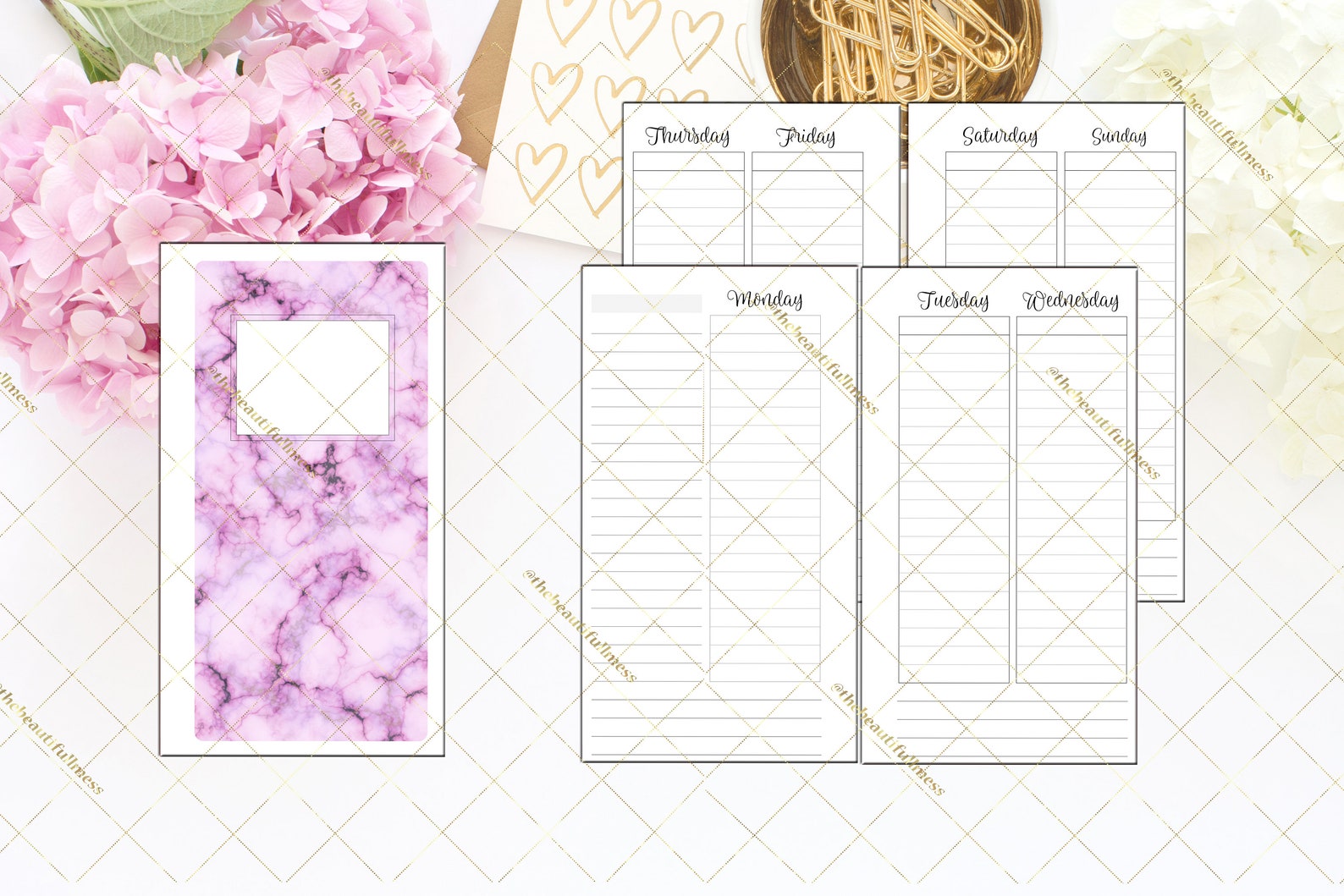 Personal Planner Printable Inserts // Printable Inserts // | Etsy