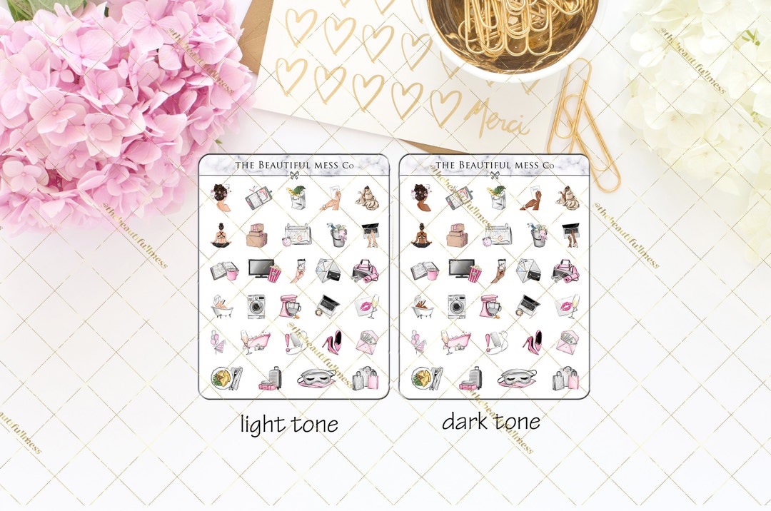 Planner Icons Stickers / Planner Sticker / Happy Planner / Plum Planner ...