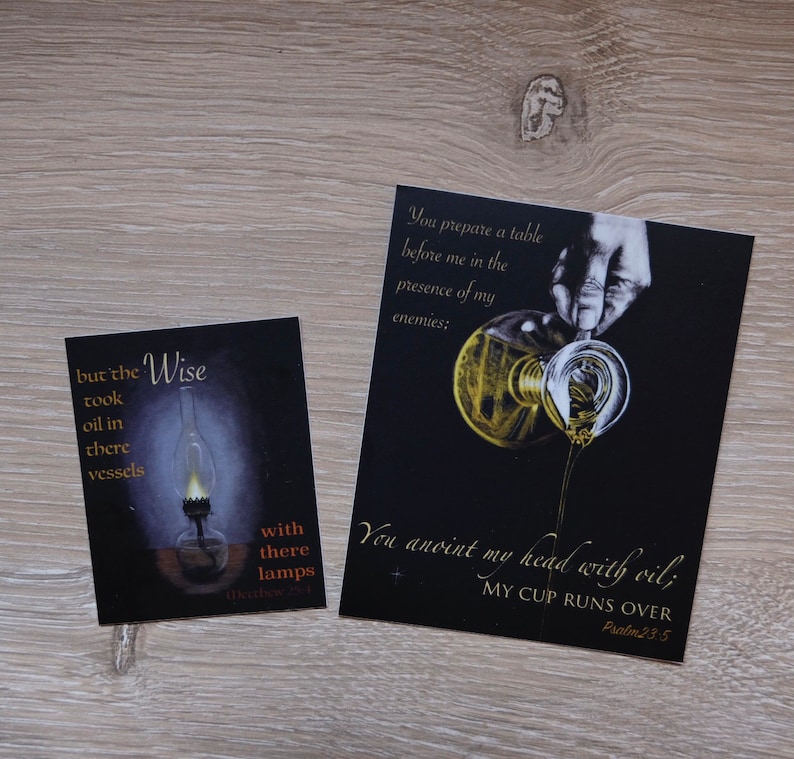 Anointing Oil Sticker - Etsy