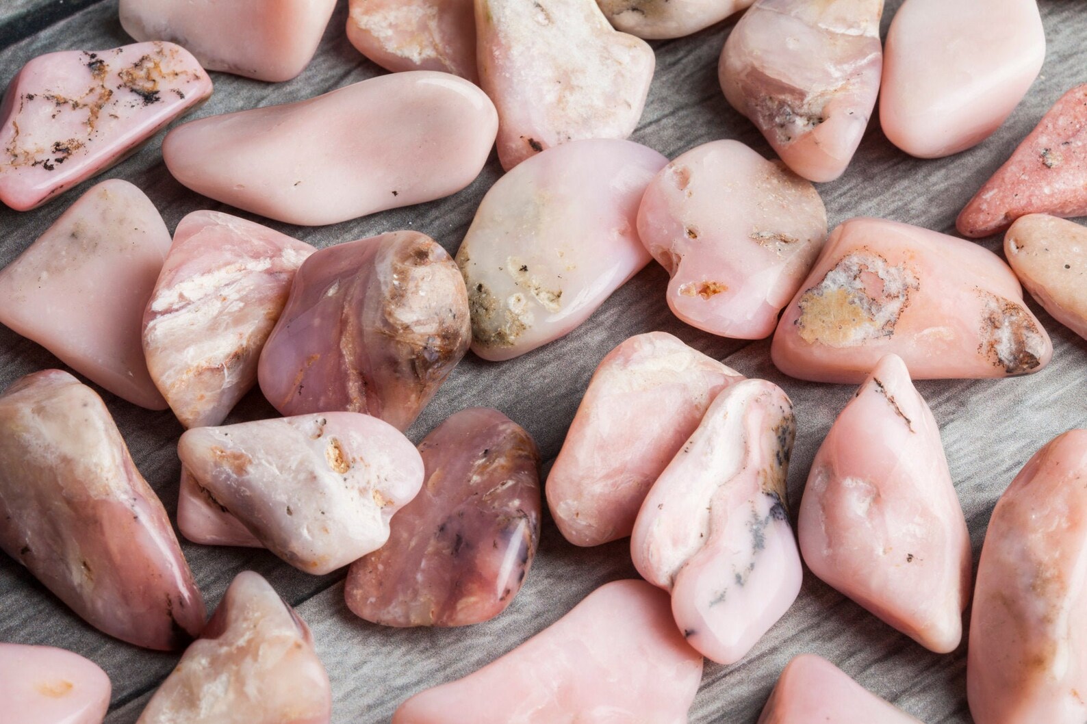 Pink Opal Rose Opal Pink Opal Stones Tumbled Stones - Etsy