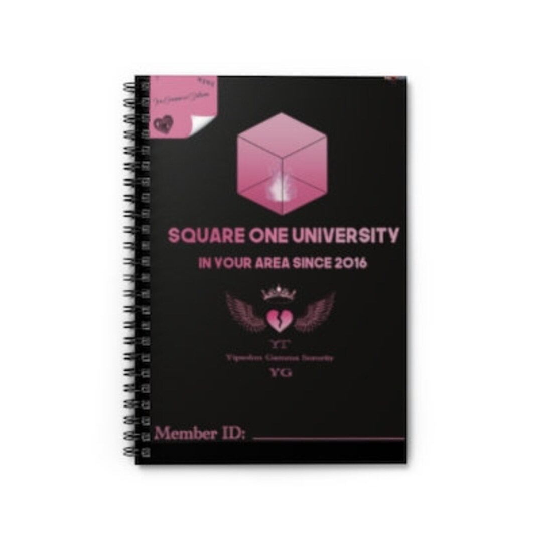 Customizable K-pop Blink Inspired Spiral Notebook Kpop Notebook, Kpop ...