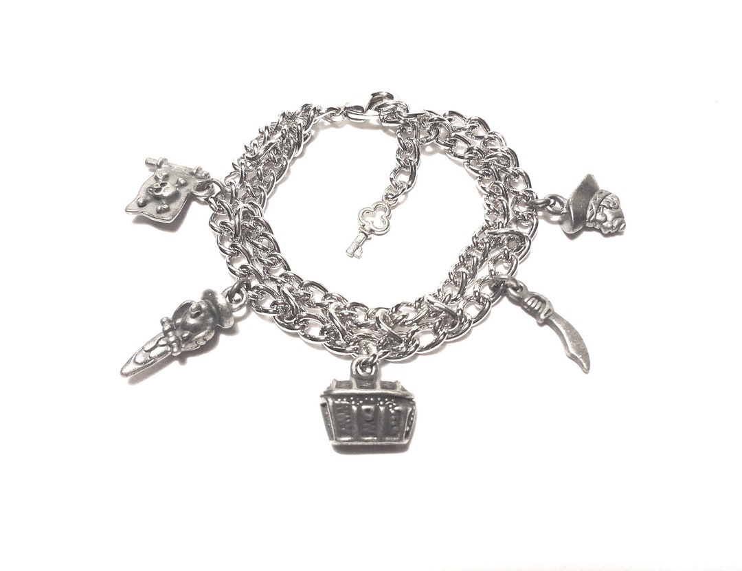 Pirate Charm Bracelet/pirate Jewelry/pirates/pirate Bracelet/goonies ...