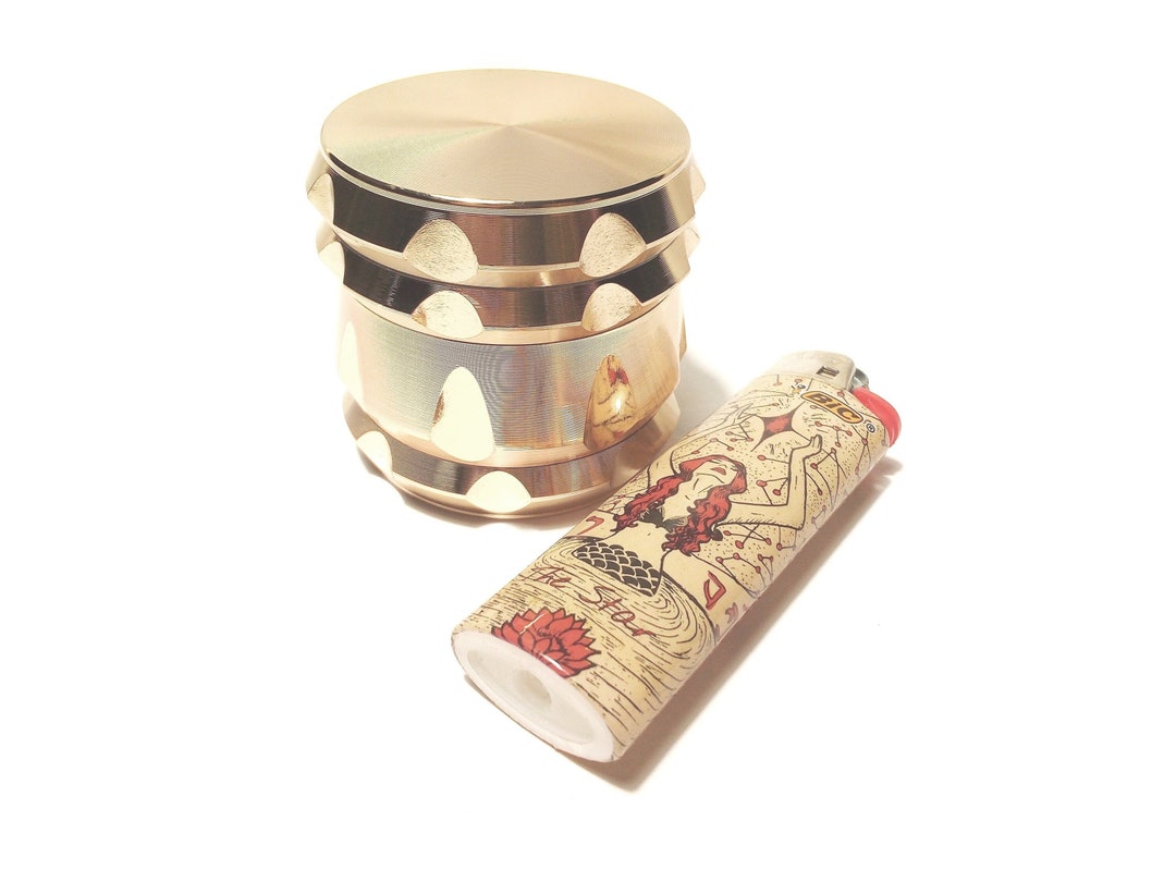 Heavy Duty Gold Rose Gold Grinder/large Grinder/heavy Duty Grinder/gold ...