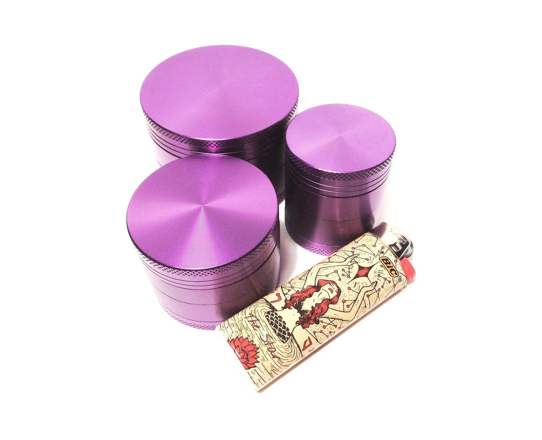 Purple Grinder/purple Grinders/purple Spice Grinder/purple Kitchen ...