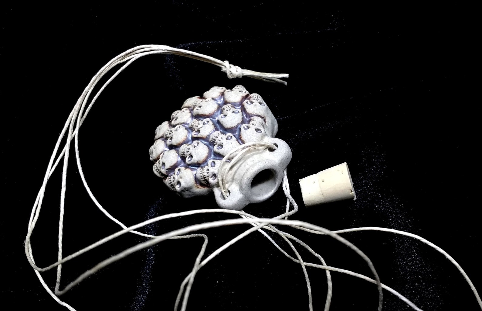 Stacking Skulls Necklace/skull Necklace/skull Jewelry/body - Etsy