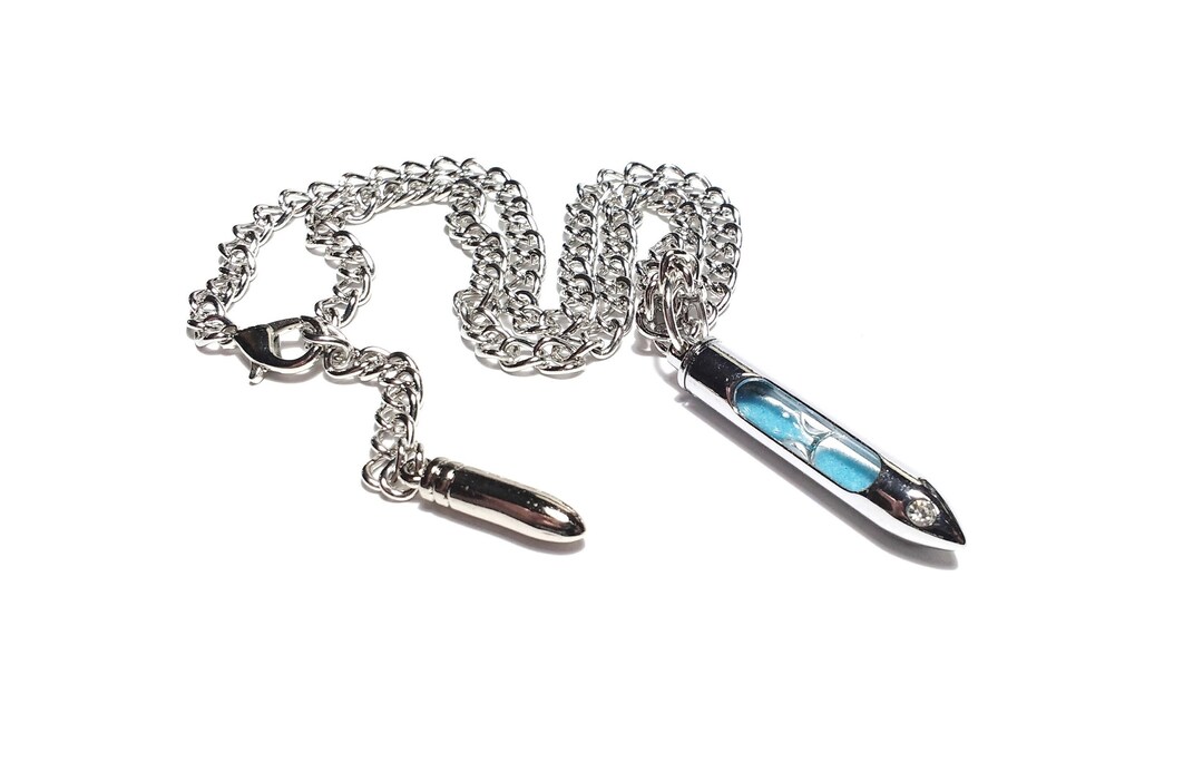 Hourglass Bullet Necklace/hourglass Necklace/bullet Necklace/bullet ...