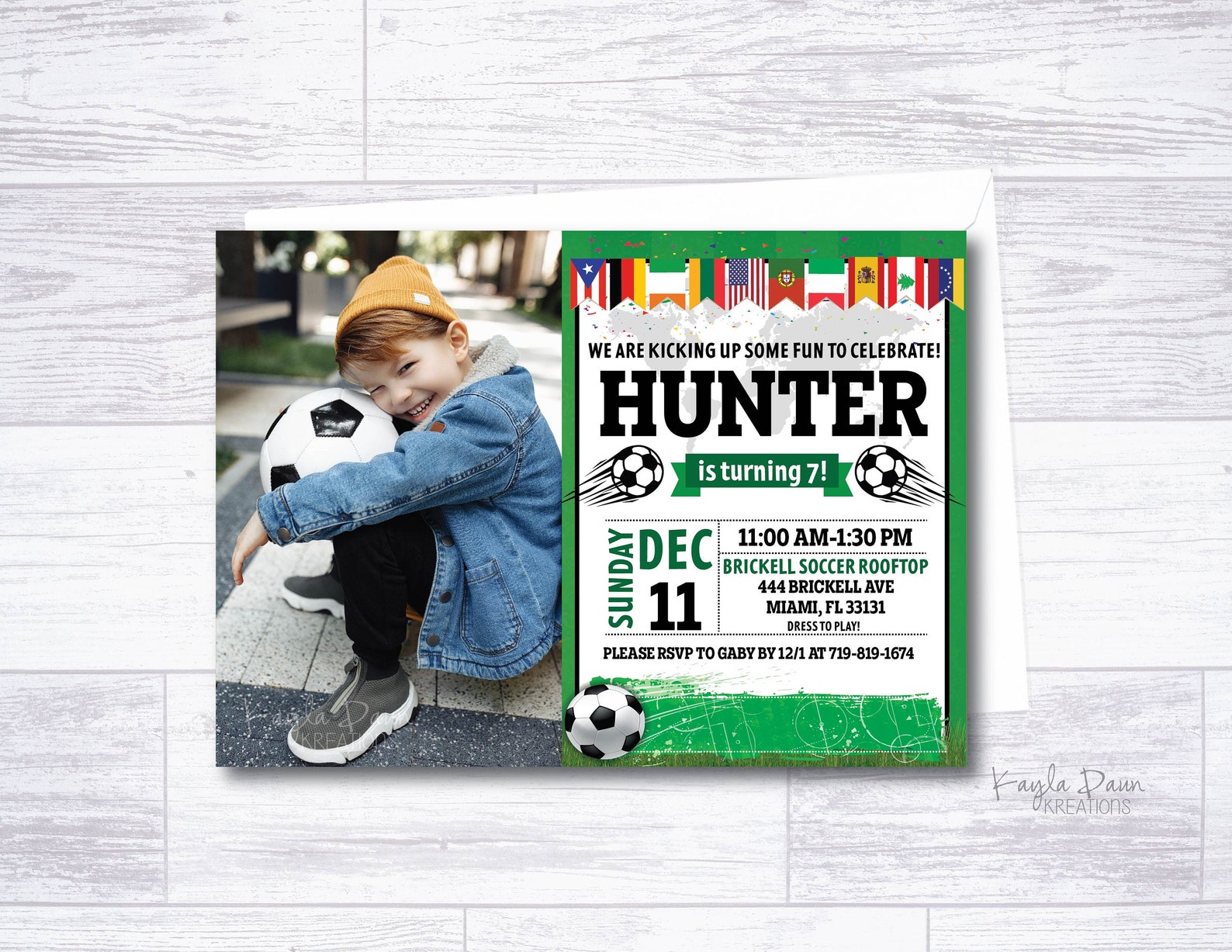 Soccer Birthday Invitation-world Cup Invitation-digital ONLY - Etsy