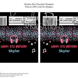 Tiktok Inspired Chocolate Bar Wrapper - Etsy
